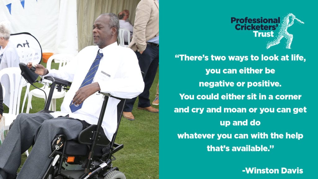 21 years paralysed - Winston Davis’ story - The PCA