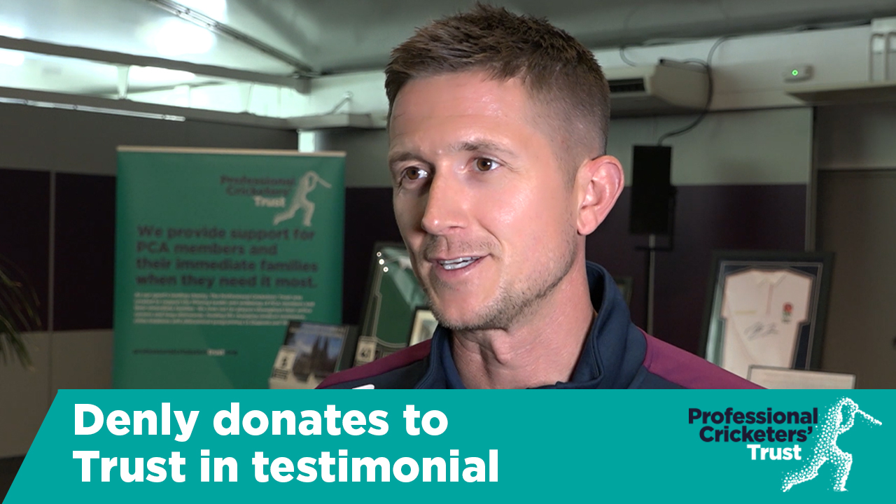 Denly donates to Trust in testimonial year - The PCA